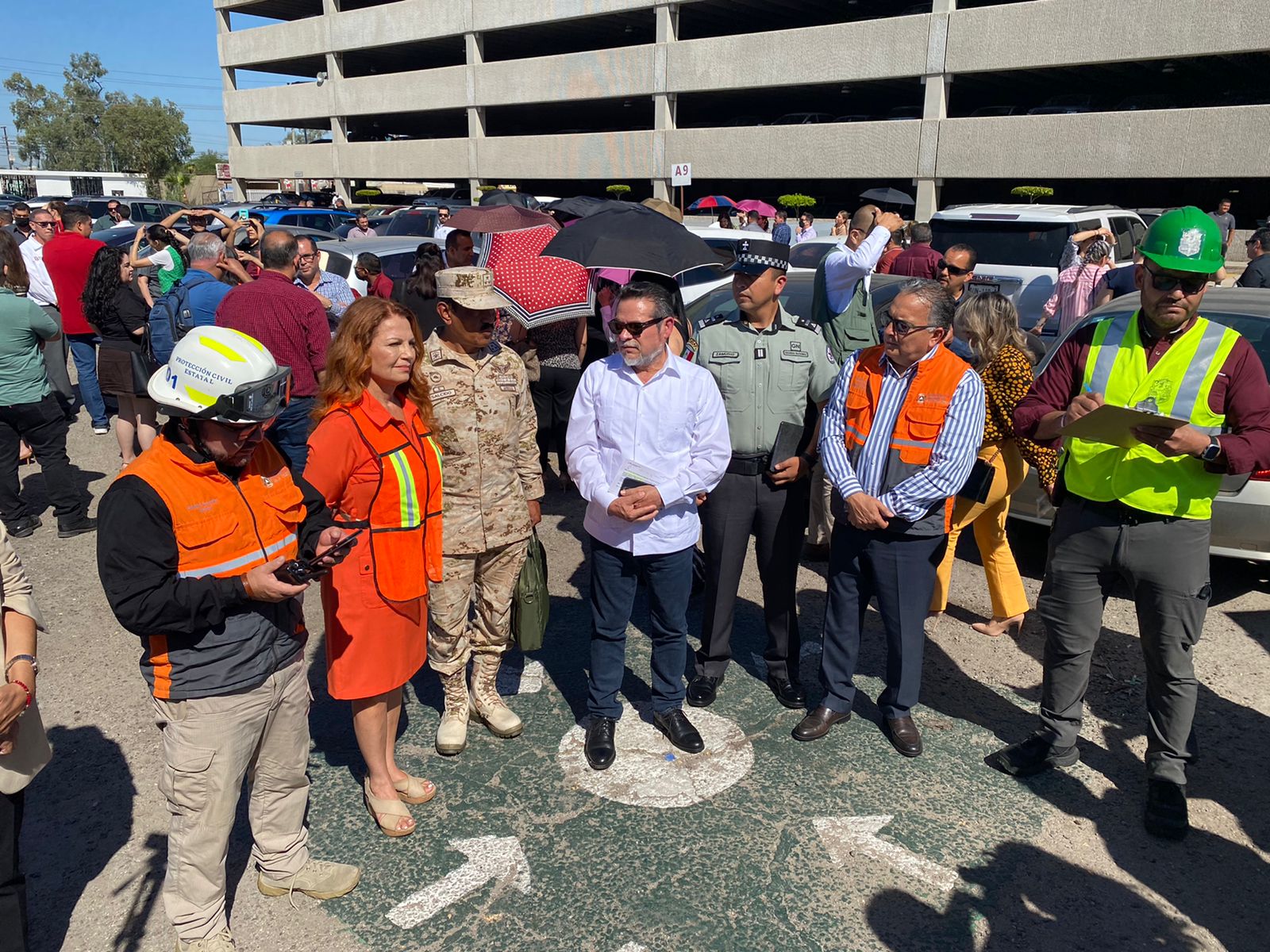 Evacuan edificios de gobierno para conmemorar sismo de 1985