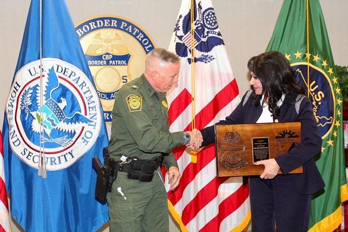 US Border Patrol recognizes Mayor, Chief of Police
